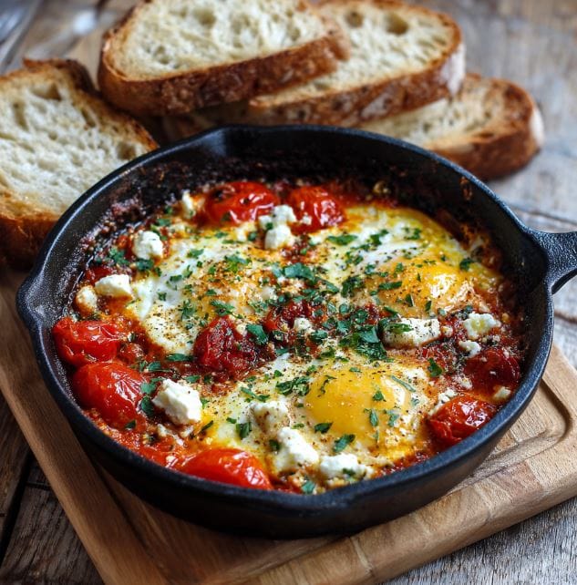 Baked Feta Eggs Recipe: Easy, Creamy Breakfast in 15 Minutes
