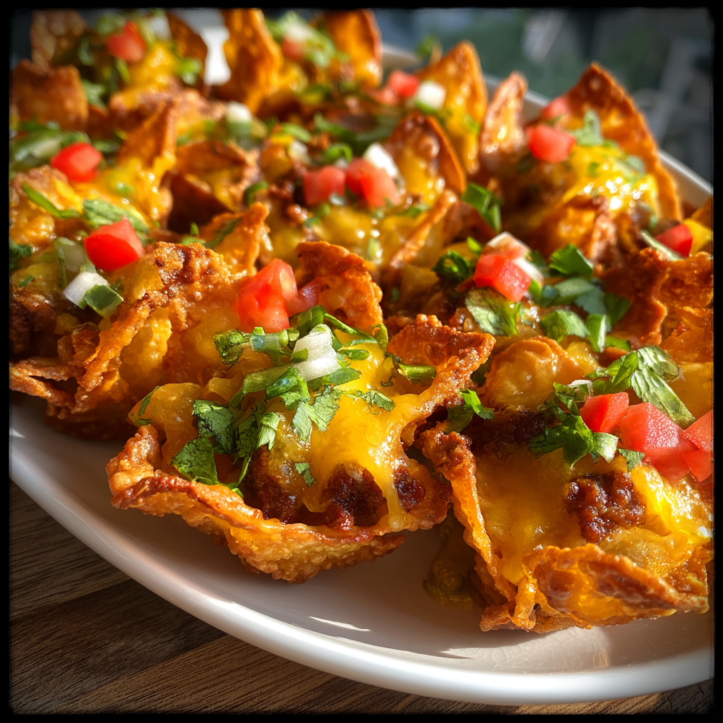 Loaded Nachos Bites: Irresistible Cheesy Snack Sensation